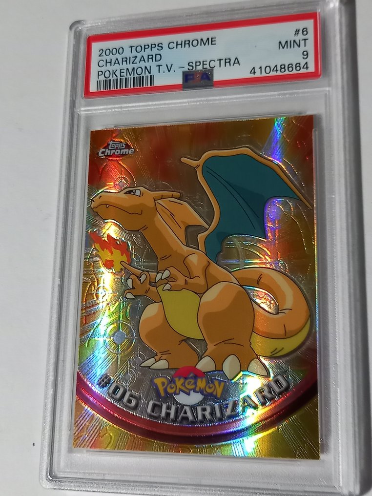 TCG - 1 Graded card - pokemon - Charizard Spectra - Topps Crome Pokemon ...