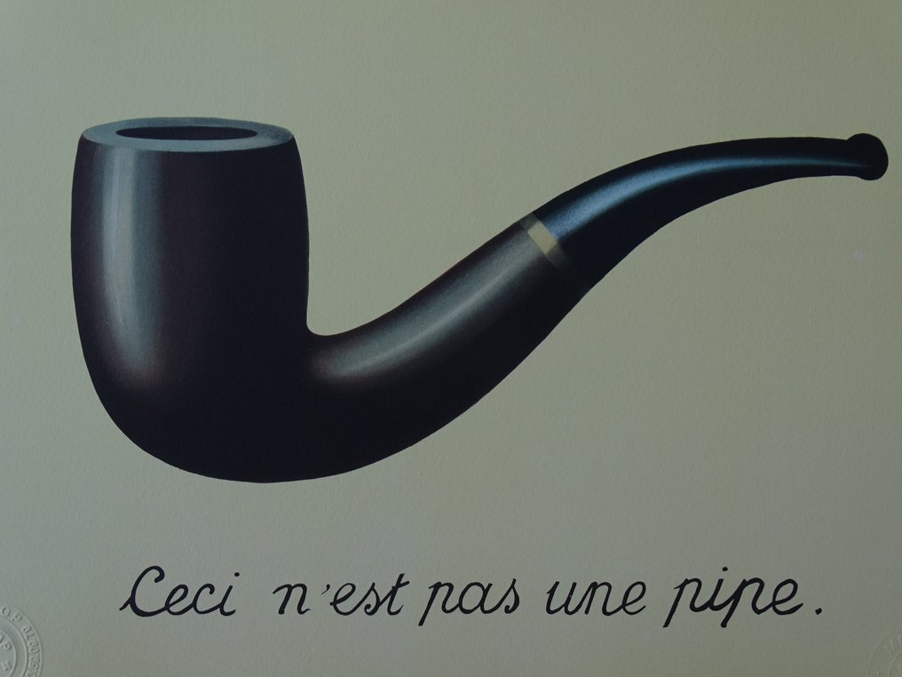 René Magritte (1898-1967), after - Ceci n´est pas une pipe - Catawiki René Magritte (1898-1967), after - Ceci n´est pas une pipe - Catawiki