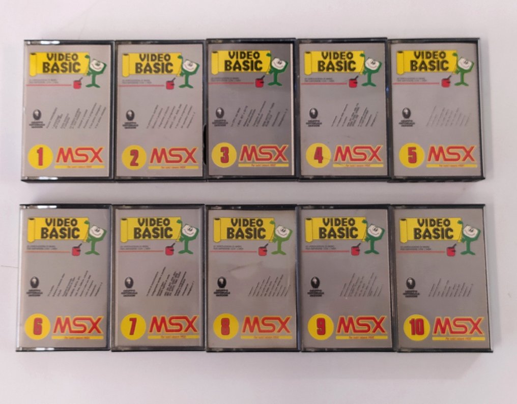 MSX - VIDEO BASIC - Video game (20) - In original box - Catawiki