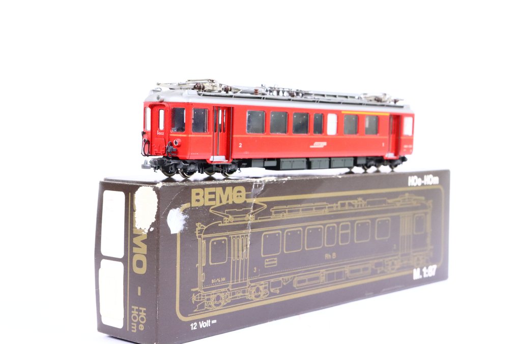 Bemo H0m - 1265/1 - Treinstel (1) - ABe 4/4 '502' - RhB - Catawiki