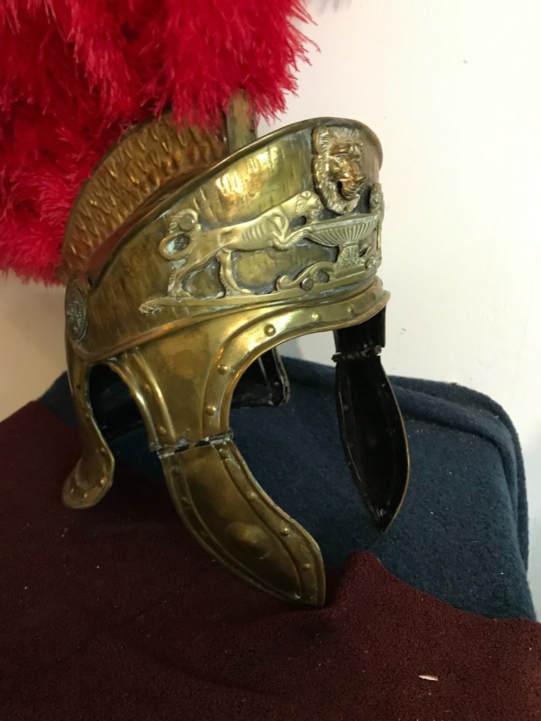 Italië - Cavalerie - Militaire helm - Elmo decurione romano (replica ...