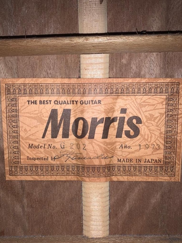 Morris - G202 - - Guitarra clásica - Japón - 1973 - Catawiki