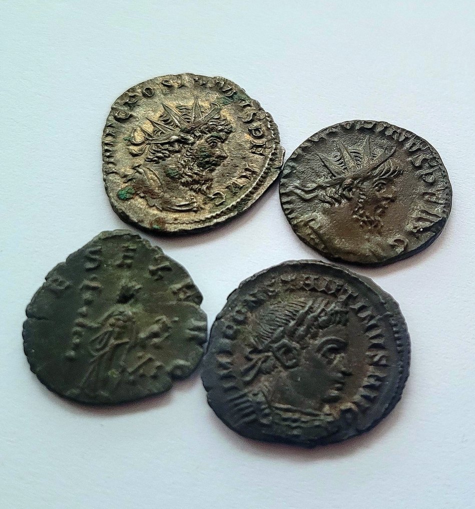 Romeinse Rijk. Aureolus (AD 267-268, usurper, struck in the name of ...