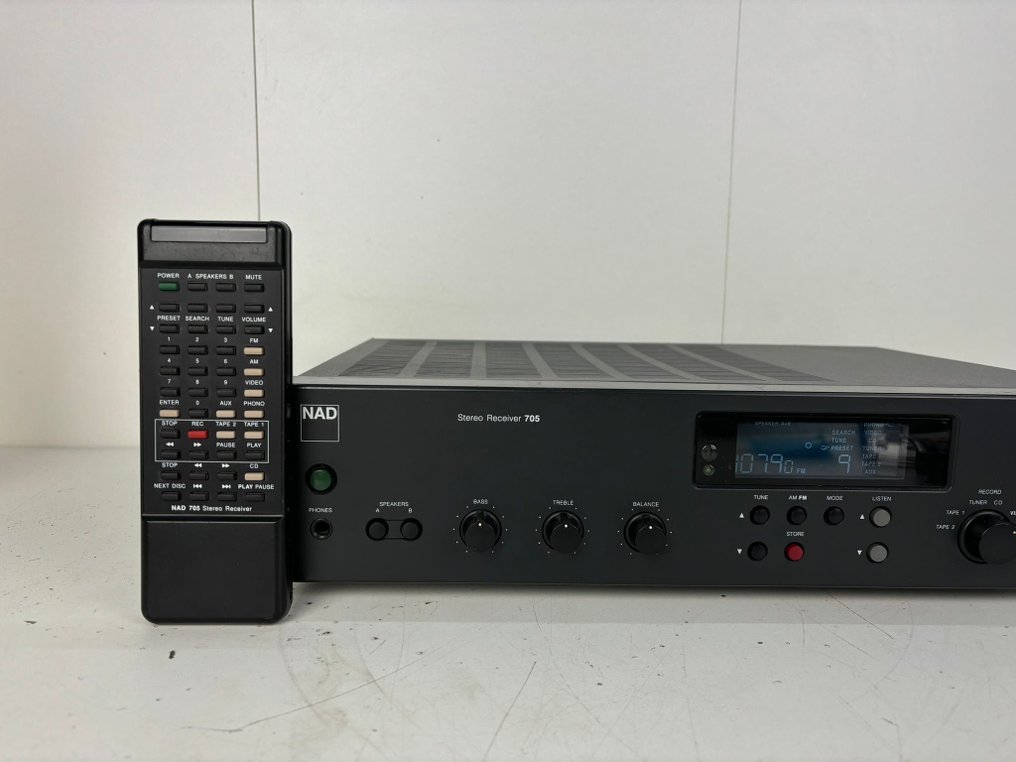 NAD - 705 Solid state stereo receiver - Catawiki