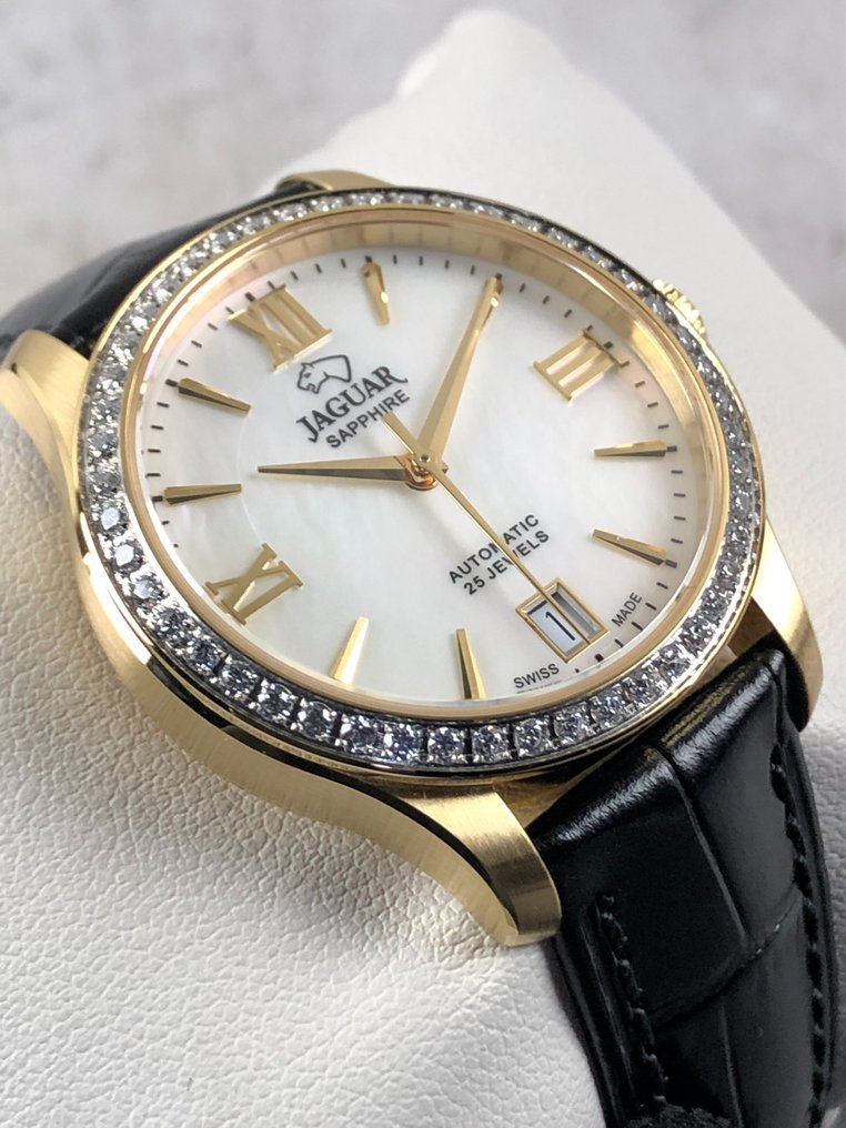 Jaguar - Lady Diamonds Mother of Pearl Automatic - J999/A - Women ...