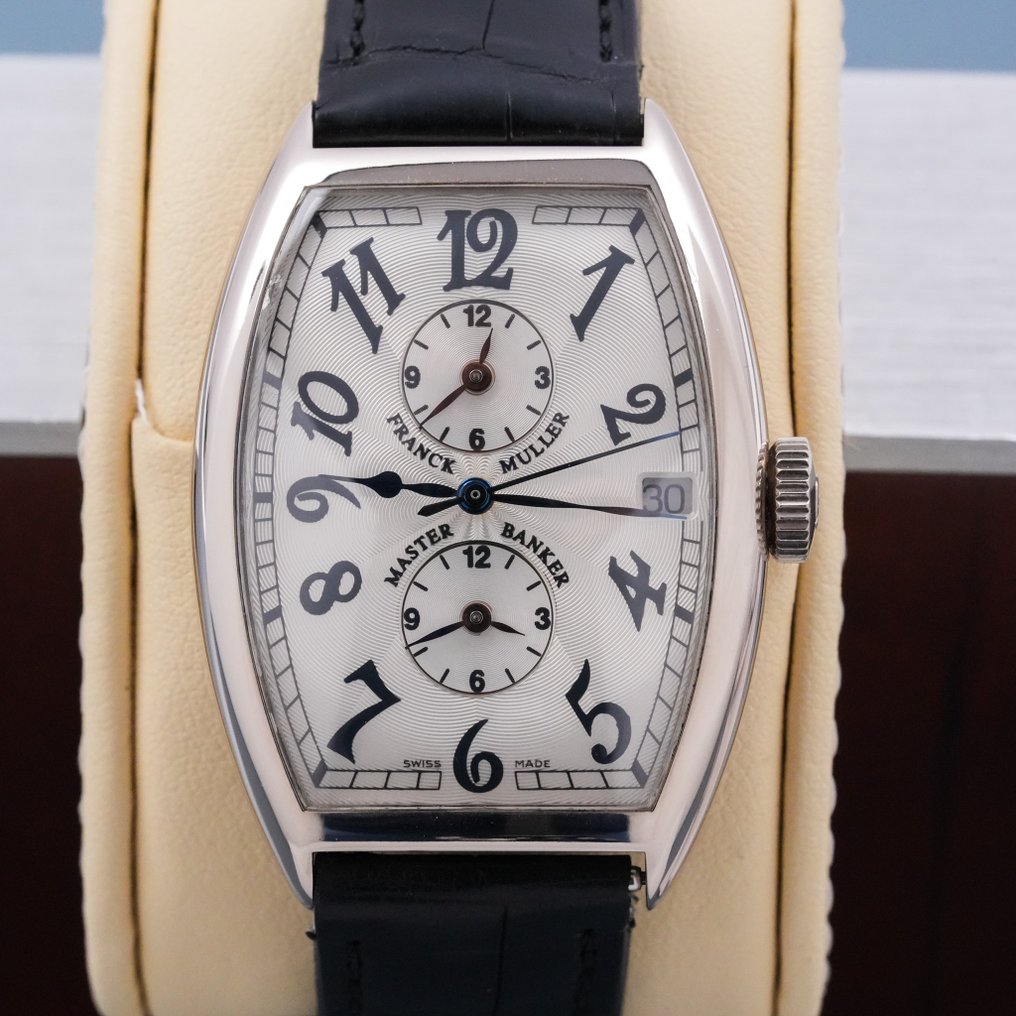 Franck Muller - Master Banker 18k White Gold - 5850 MB - Men - 2011 ...