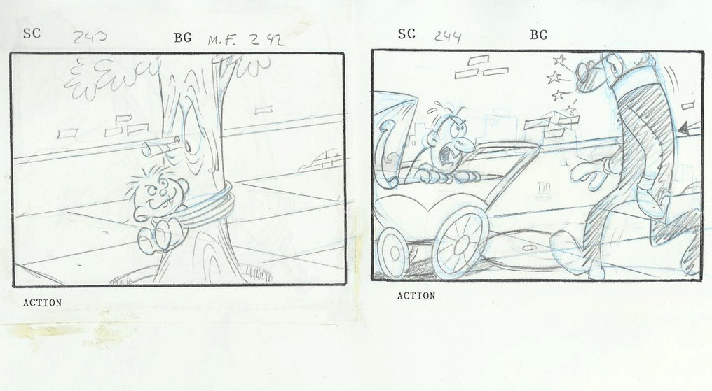 Andra - 1 Original drawing - Special storyboard (94) - Mortadelo y ...