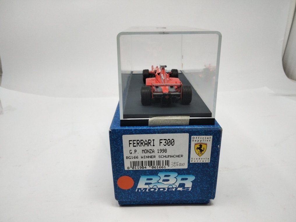 BBR 1:43 - 1 - Coche deportivo a escala - Ferrari F300 GP Monza 1998 - Serie Oro - Catawiki