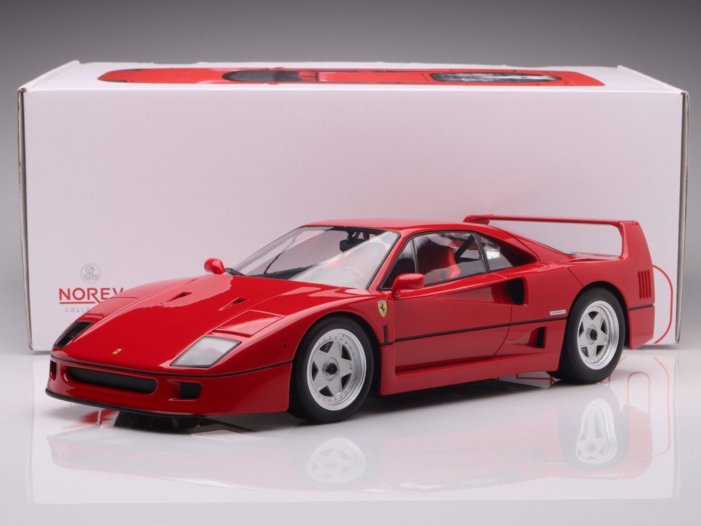 Norev 1:12 - 1 - Voiture de sport miniature - Ferrari F40 1987 - Édition limitée - Catawiki