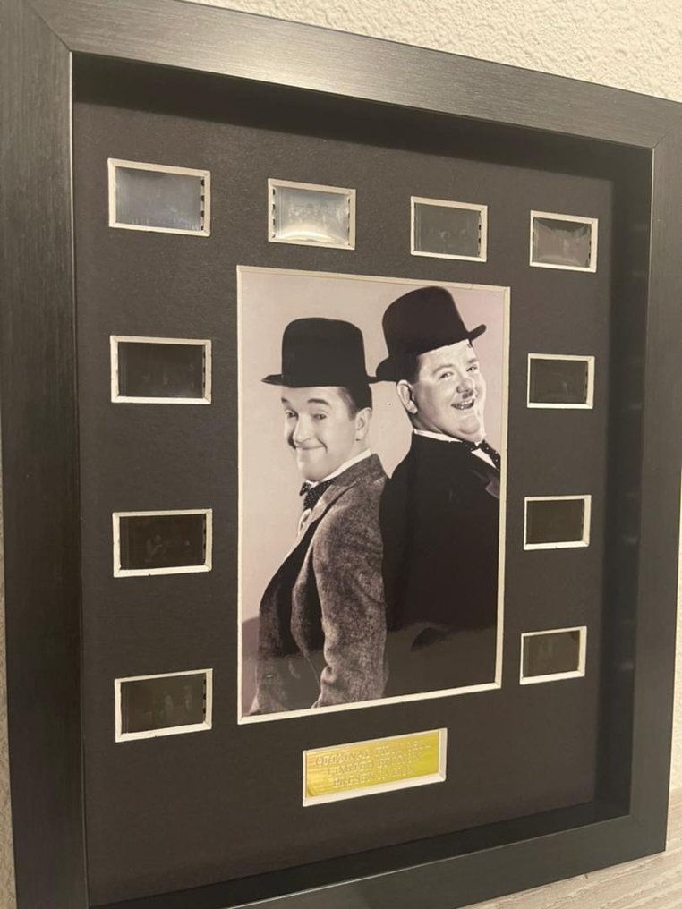Laurel And Hardy Laughing Twenties Framed Film Cells Display With Coa Catawiki