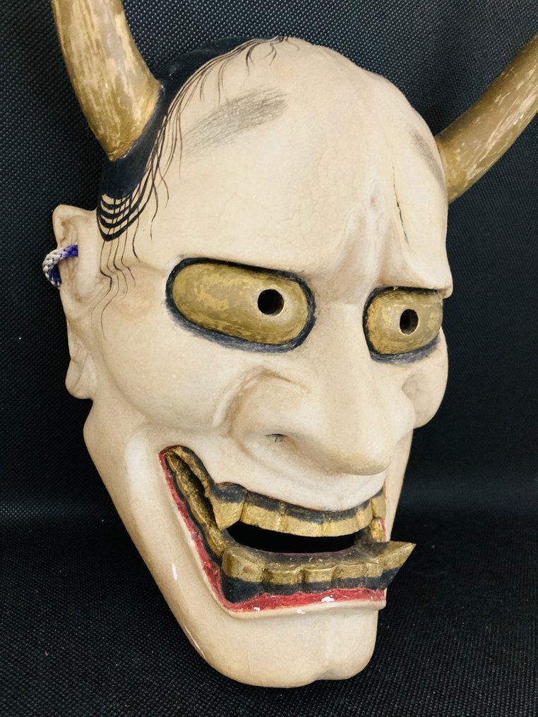Noh mask - Wood - Catawiki
