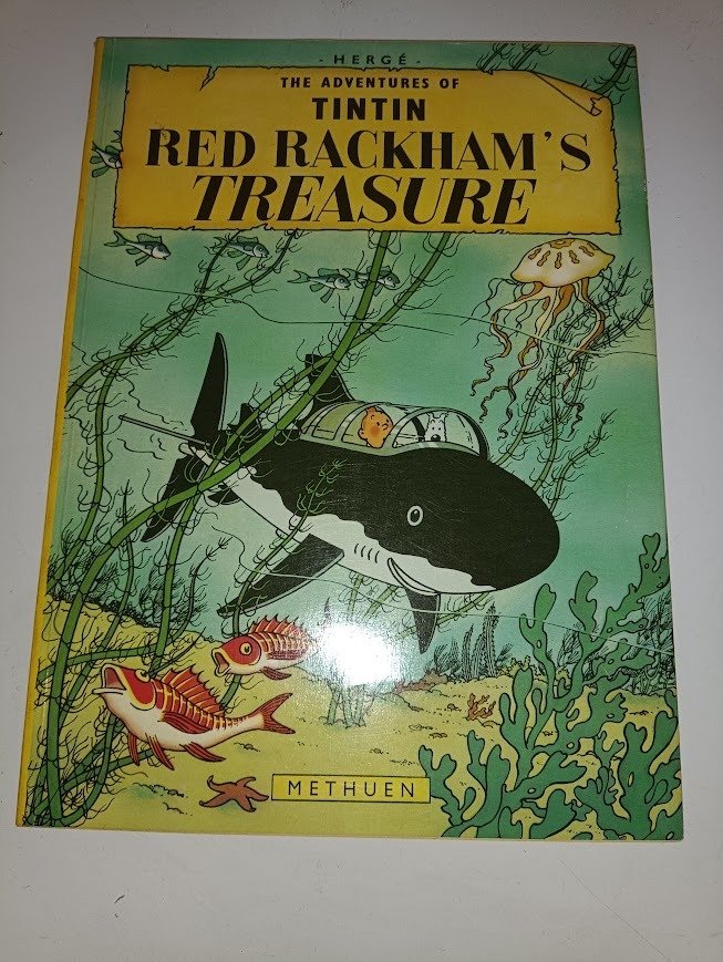 Tintin T6 + T12 + T13 - Red Rackham's Treasure + The Seven Crystal ...