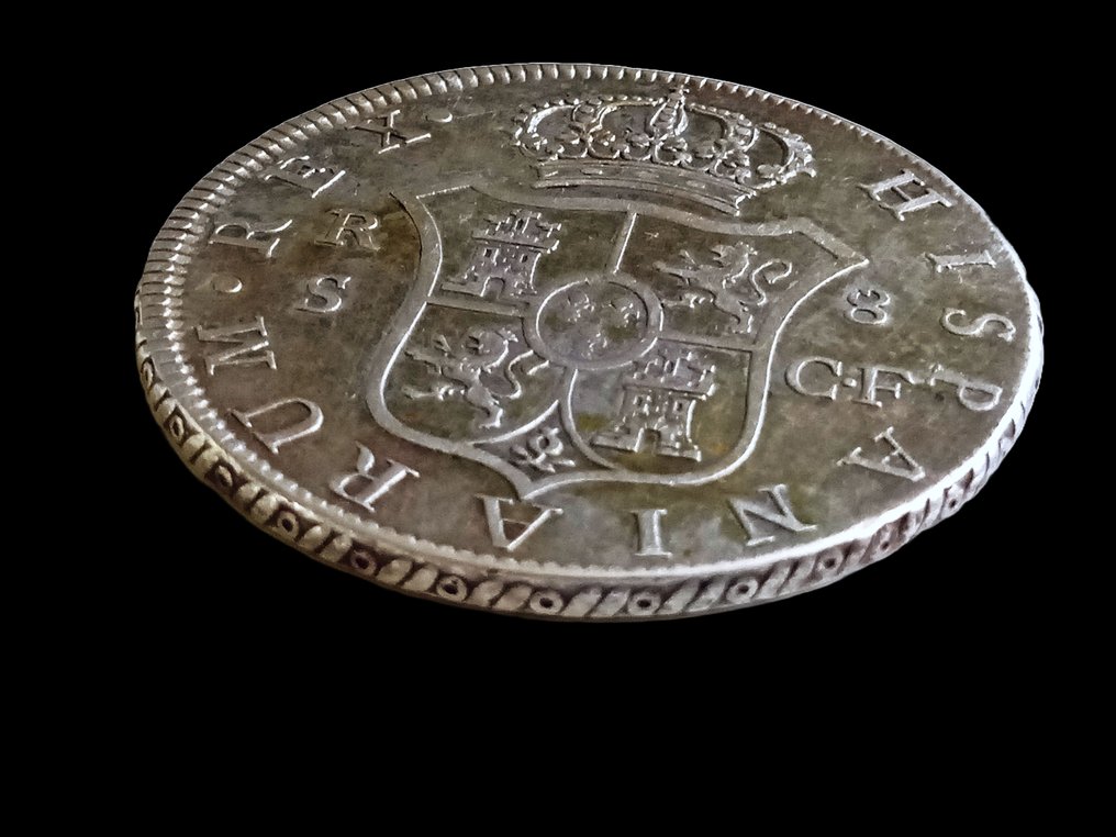 Spain. Carlos III (1759-1788). 8 Reales La mas escasa de la serie 1772 ...