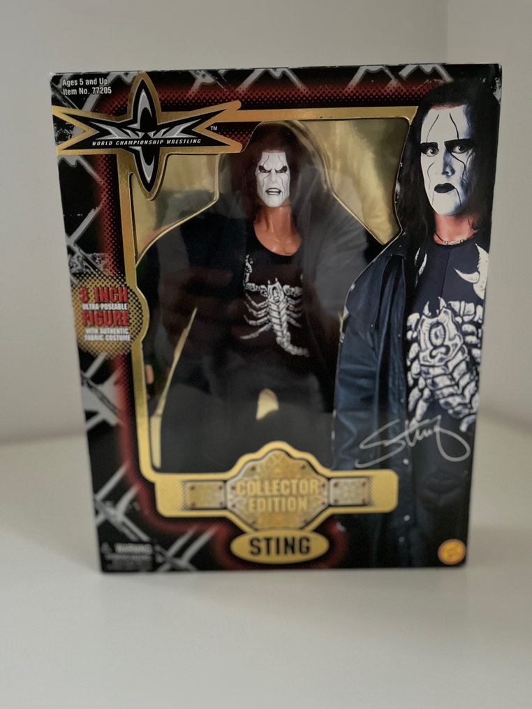 ToyBiz - Figurine WCW Collector Edition Sting - 1990-2000 - États-Unis - Catawiki