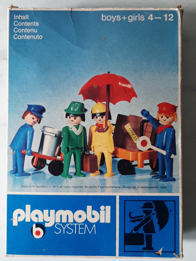 Playmobil - Speelgoed n. 3271 Passagiers 1974 (first edition box ...
