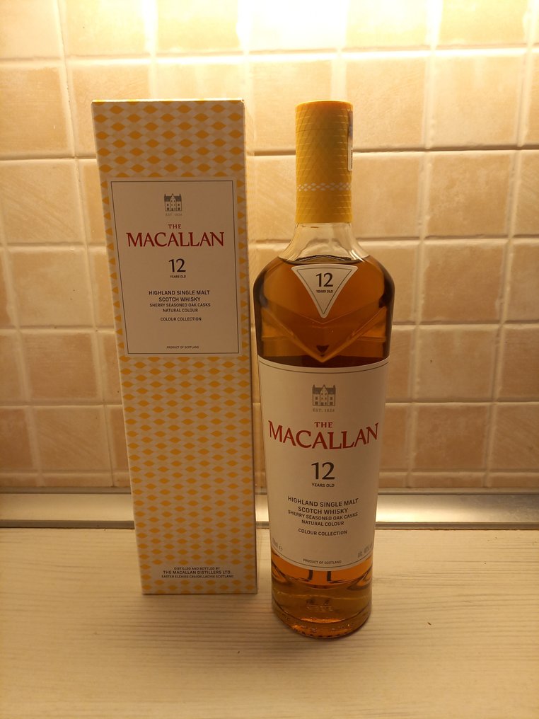 Macallan 12 years old - Colour Collection - Original bottling - 700ml ...