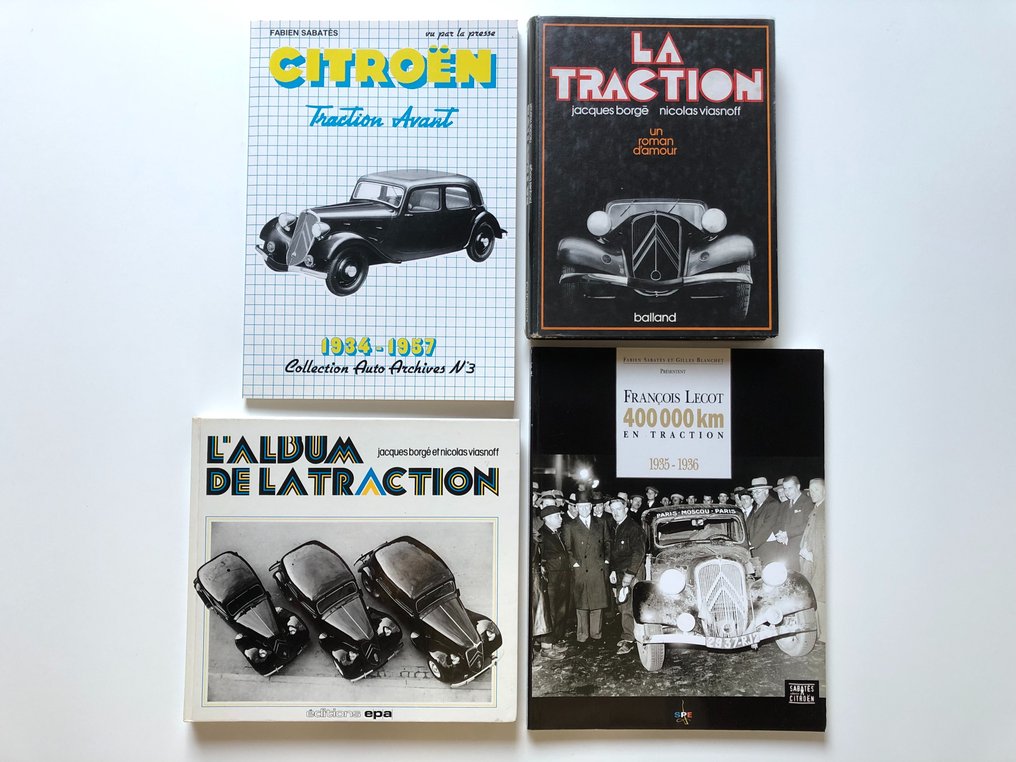 (FR) - Citroën Traction Avant books - 1975 - Catawiki