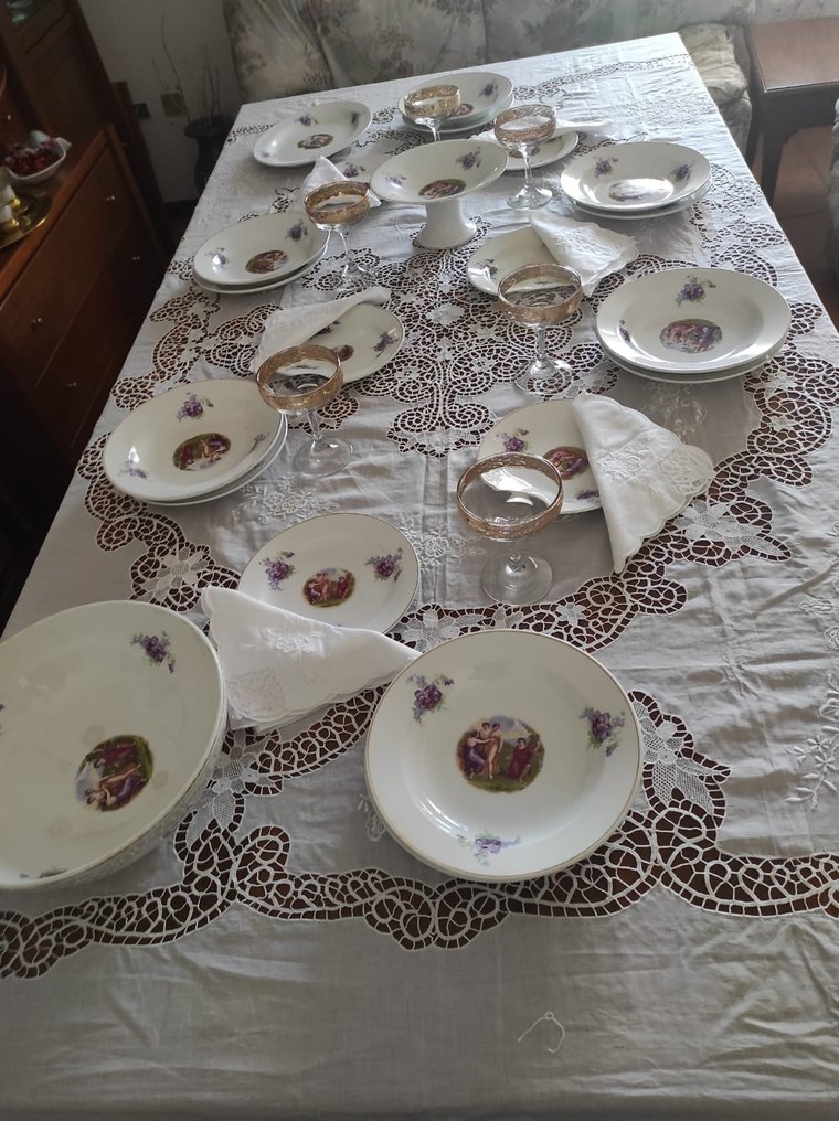 Richard Singer & Sons - Table service for 6 - Porcelain - Catawiki