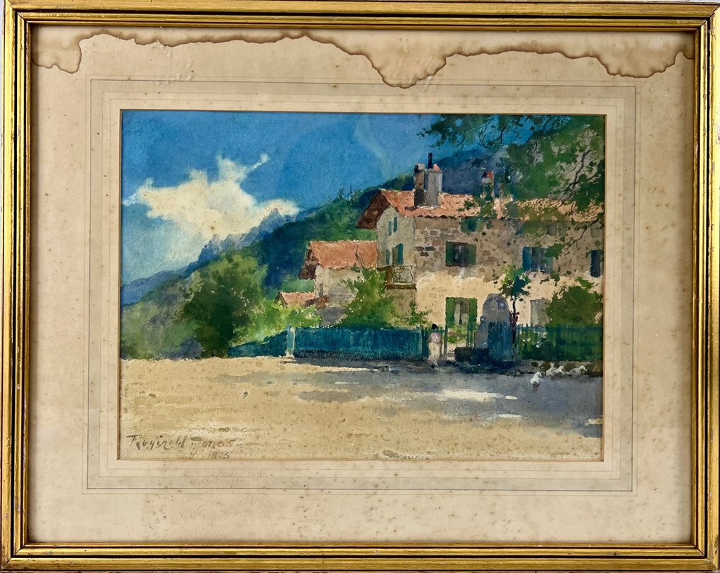 Reginald Jones (1857-1920) - A Corsican villa - Catawiki