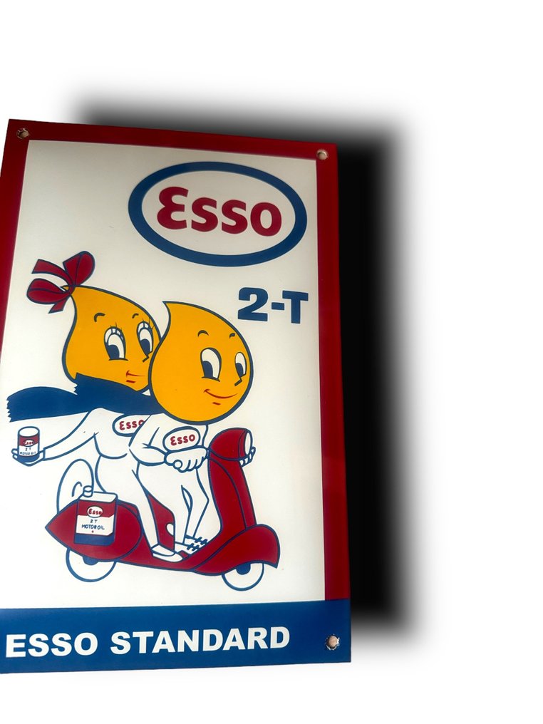 Sign - Esso - Émaillée - Catawiki