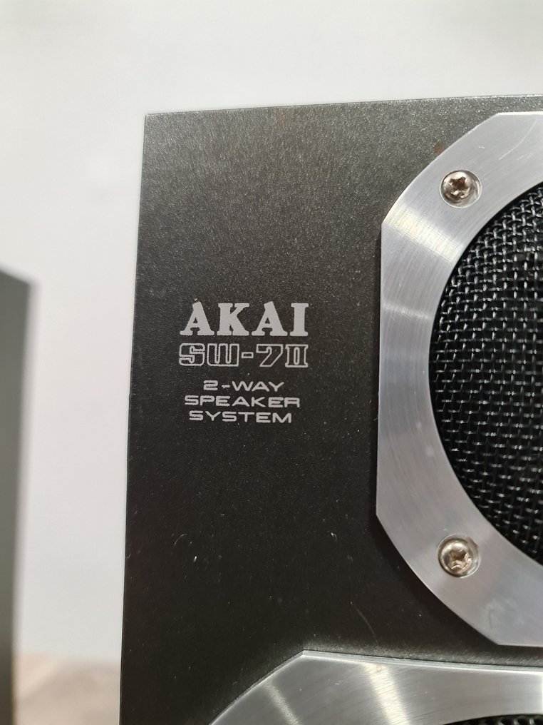 Akai - SW-7II Speaker set - Catawiki