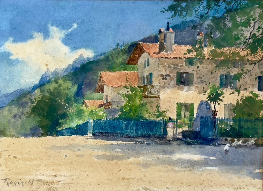 Reginald Jones (1857-1920) - A Corsican villa - Catawiki