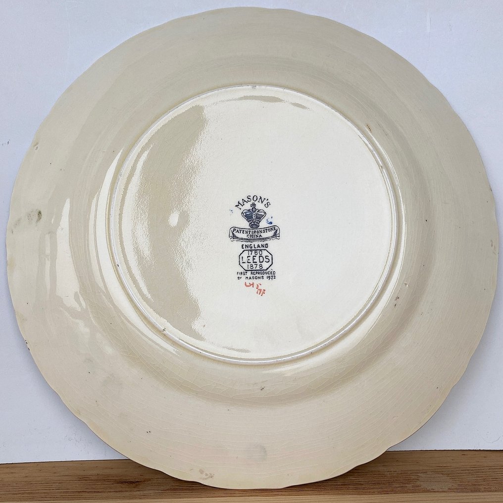 mason's patent ironstone - Plate (6) - Ceramic - Catawiki mason's patent ironstone - Plate (6) - Ceramic - Catawiki