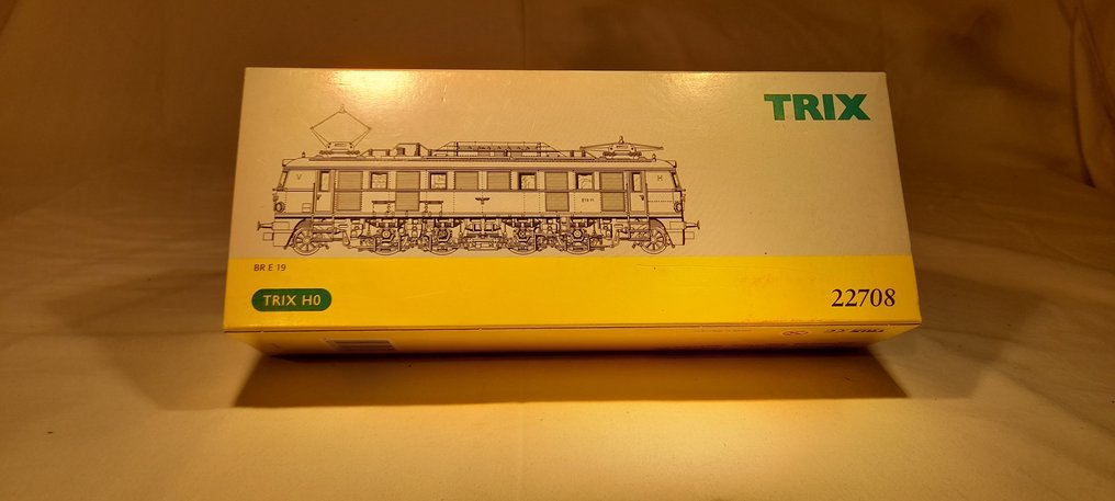 Trix H0 - 22708 - Locomotive électrique (1) - E19 - DRG - Catawiki