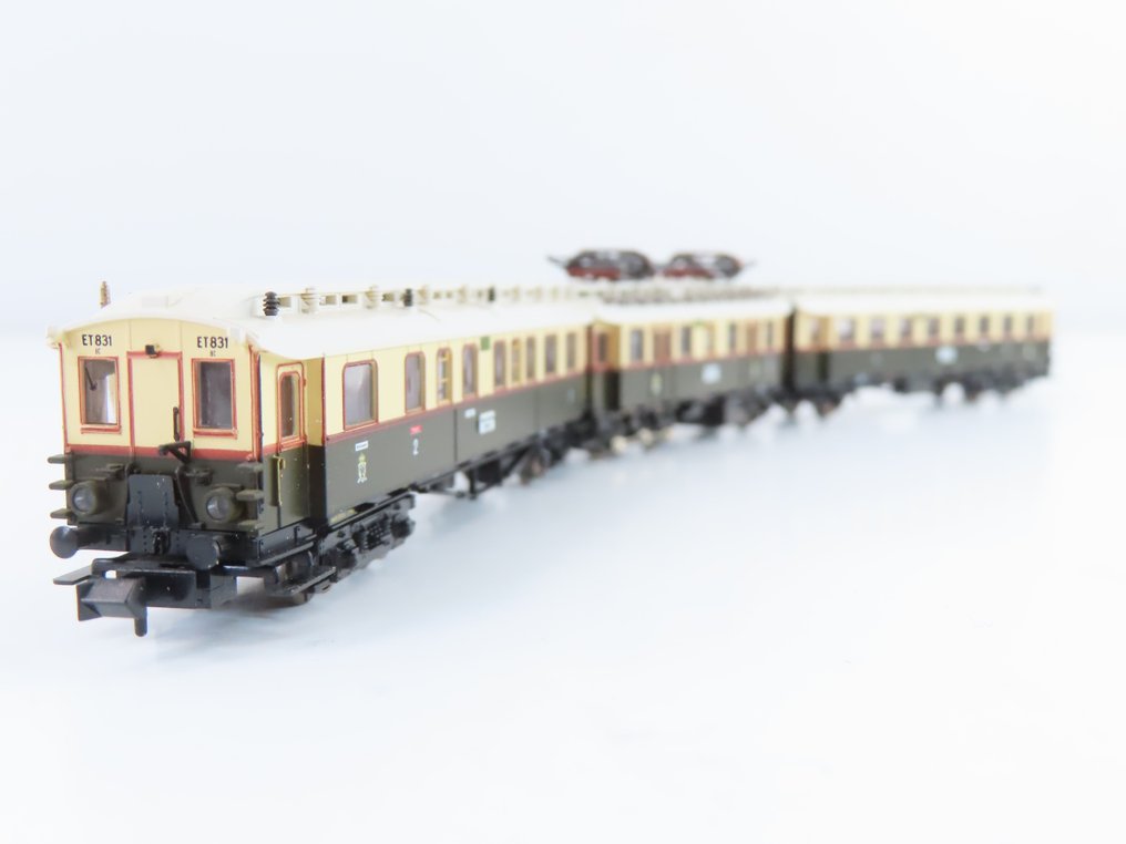 Minitrix N - 12992 - Rame automotrice (1) - Coffret électrique 3 pièces ET87 - DRG - Catawiki