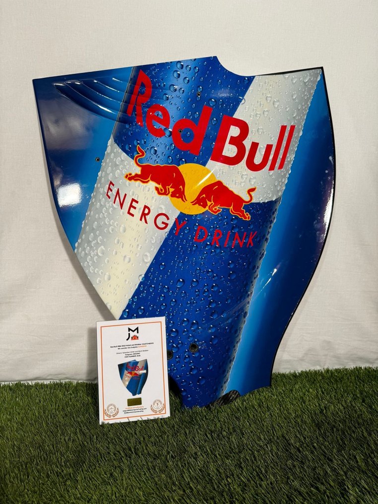 Rear wing end plate - red bull - Catawiki