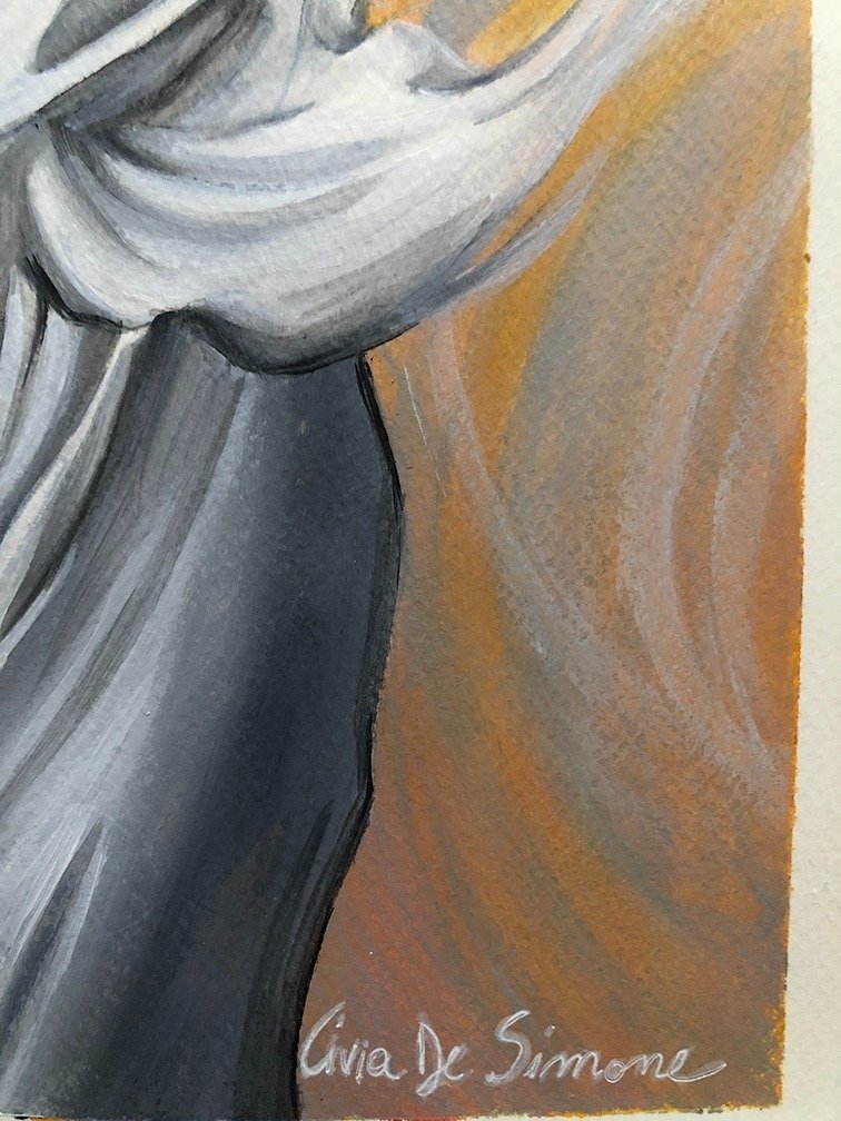 De Simone, Livia - 1 Original colour drawing - Galadriel, la Signora di ... De Simone, Livia - 1 Original colour drawing - Galadriel, la Signora di ...