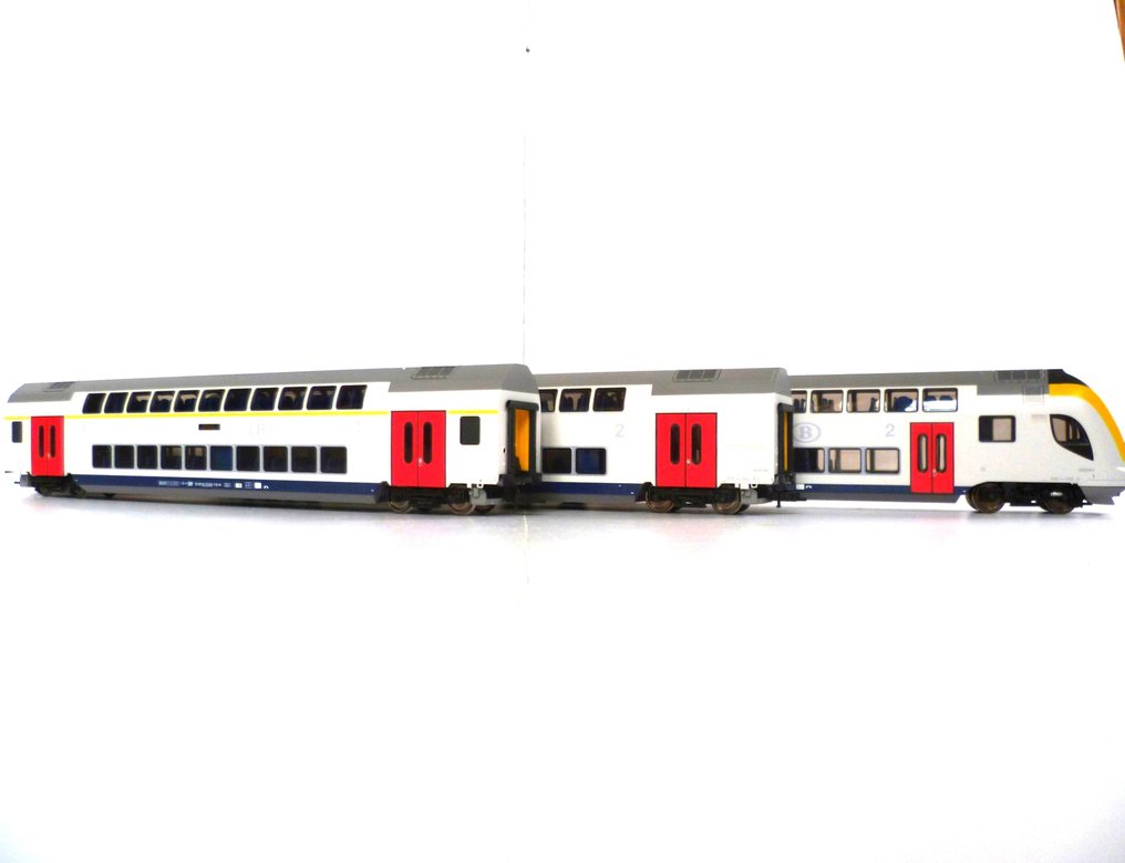 Piko H0 - 58812/58813/58814 - Model train passenger carriage (3) - 3 ...