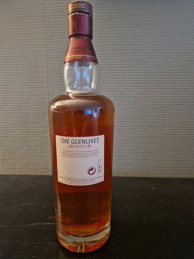 Glenlivet 21 Years Old Archive Batch No 1109d Original Bottling 700ml Catawiki