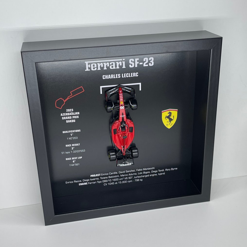 Artwork - Ferrari - Ferrari SF23 - Charles Leclerc - Azerbaijan 2023 ...