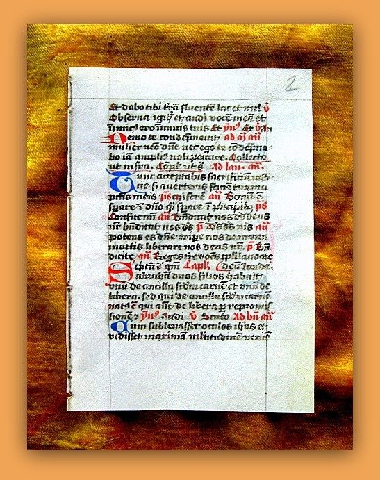 Medieval manuscript, Scriptorium France, Middle Ages, Book of Hours ...