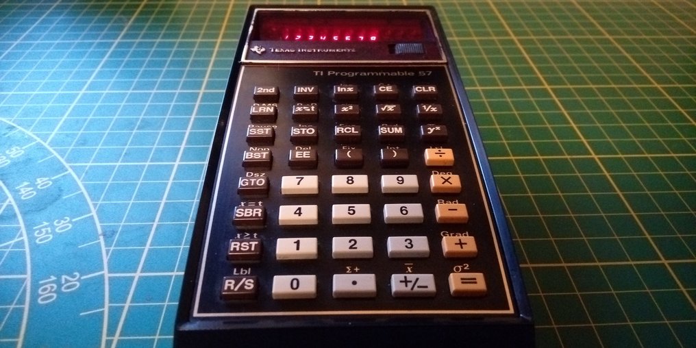 Texas Instruments Ti Programmable 57 Calculator Plastic 1970 1980 Catawiki