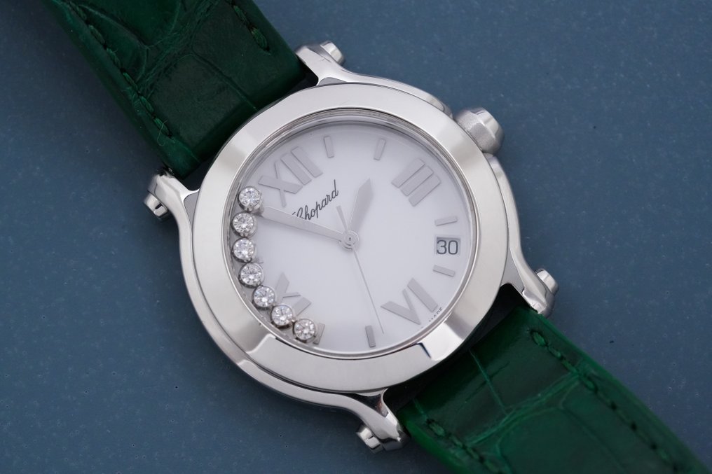 Chopard - Happy Sport 7 Floating Diamonds - 38475 - Unisex - 2011 ...