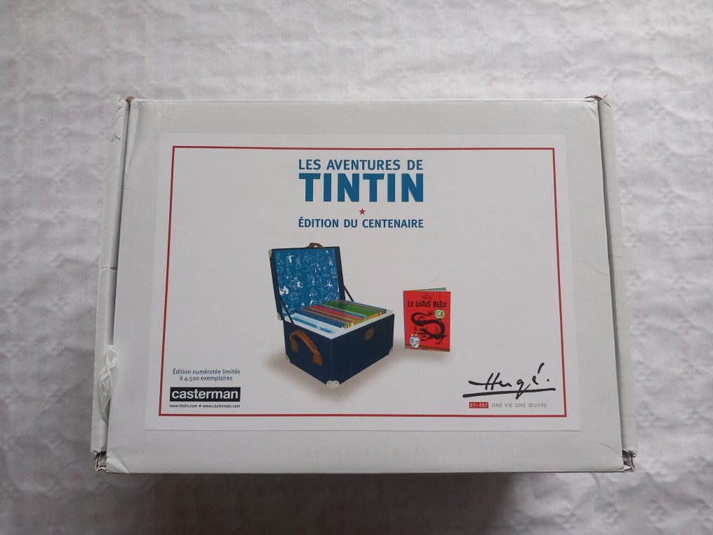 Tintin - Coffret Tintin édition de Centenaire - 24 mini albums - 24 ...