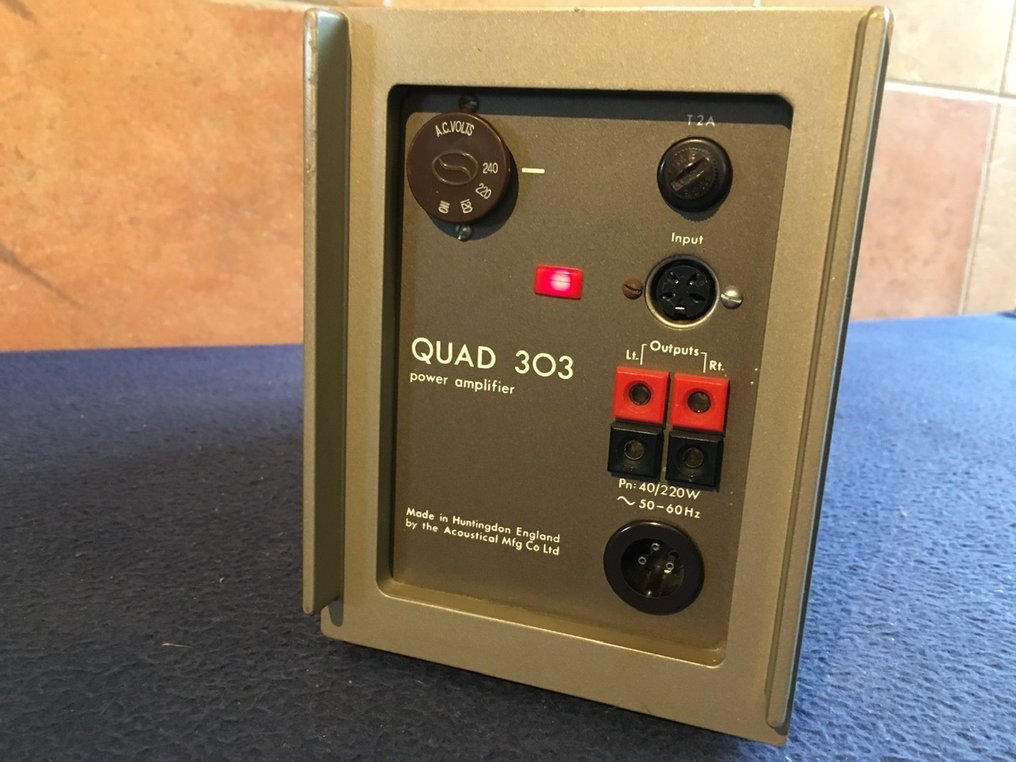 Quad - 303 Solid state main amplifier - Catawiki