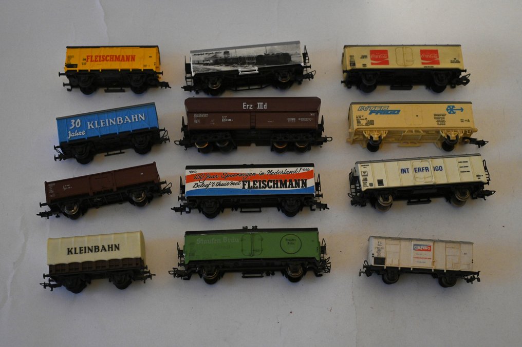Fleischmann, Lima, Märklin, Piko, Roco, Kleinbahn H0 - Ensemble de ...