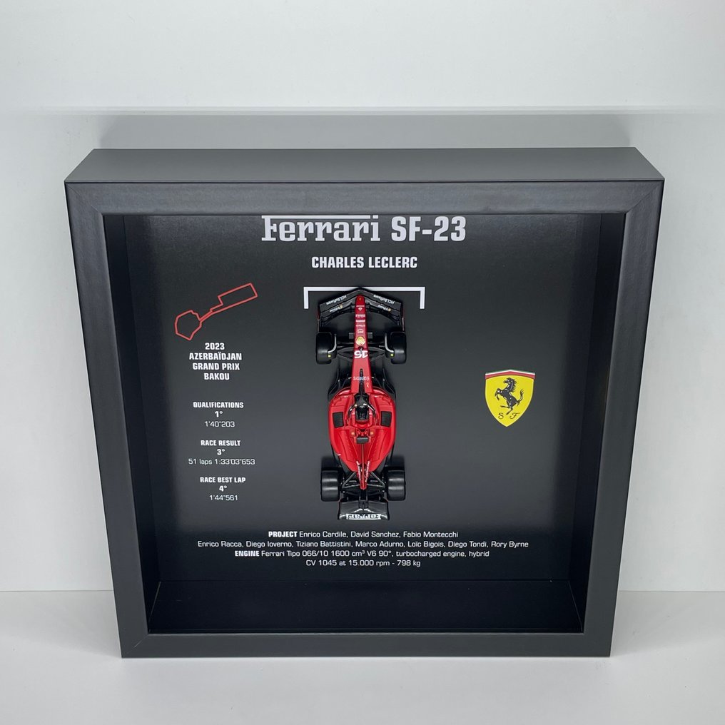Artwork - Ferrari - Ferrari SF23 - Charles Leclerc - Azerbaijan 2023 ...