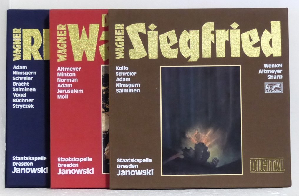 Richard Wagner - Rheingold, Walküre, Siegfried. Staatskapelle Dresden ...
