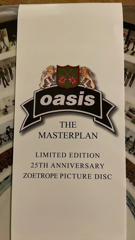 Oasis - Oasis - The Masterplan - Doppel-LP (Album mit 2 LPs) - Neuauflage, Picture Disc ...
