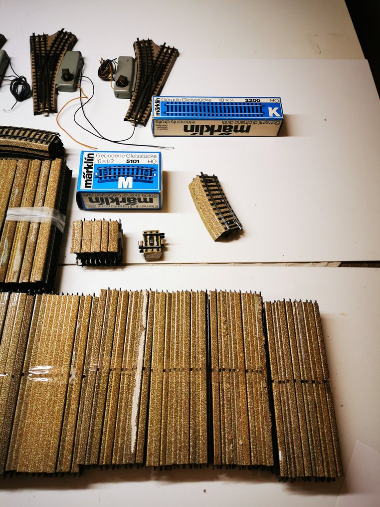 Märklin H0 - 5106/5101/5102/5110/5100/2200/3600MWS - Modeltreinsporen ...