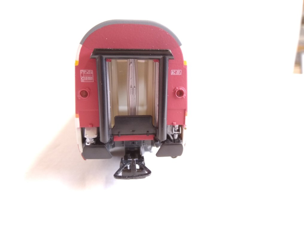 L.S.Models H0 - 40103 - Model train passenger carriage (1) - Grand Comfort car in concrete ...