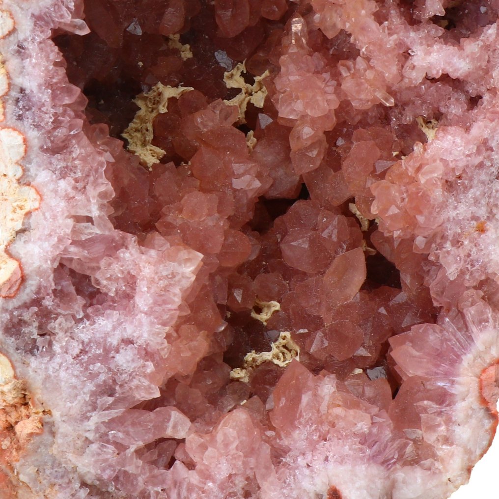 AAA Quality - 'Intense' Pink Amethyst - XL Geode- 470 g - Catawiki