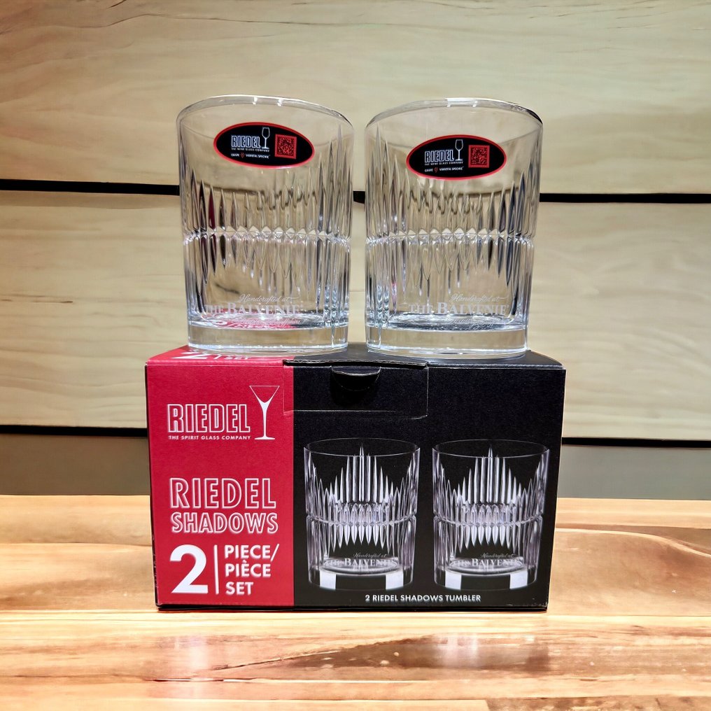 Balvenie - Riedel Shadows Crystal Whisky Glass x8 - 323ml - Catawiki