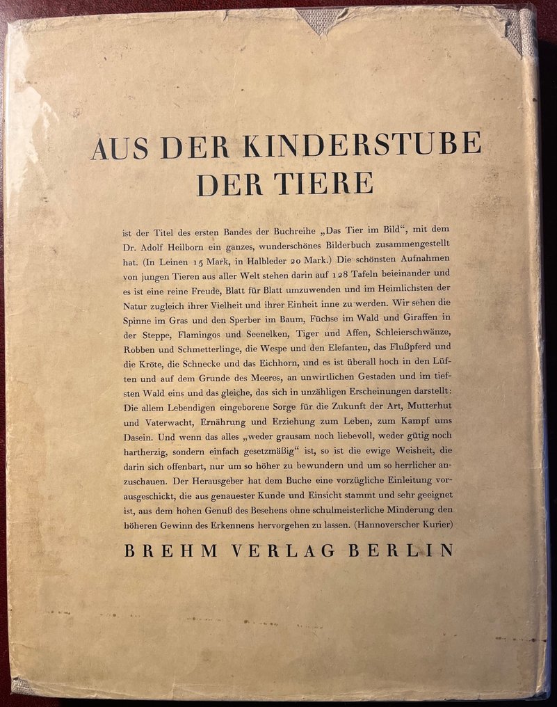 Hans Bellmer, Adolf Heilborn - Liebesspiele der Tiere - 1930 - Catawiki