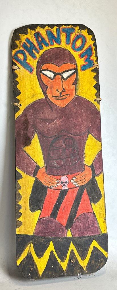 War shield (Phantom connection) - Valle Wahgi - Papua Nuova Guinea ...