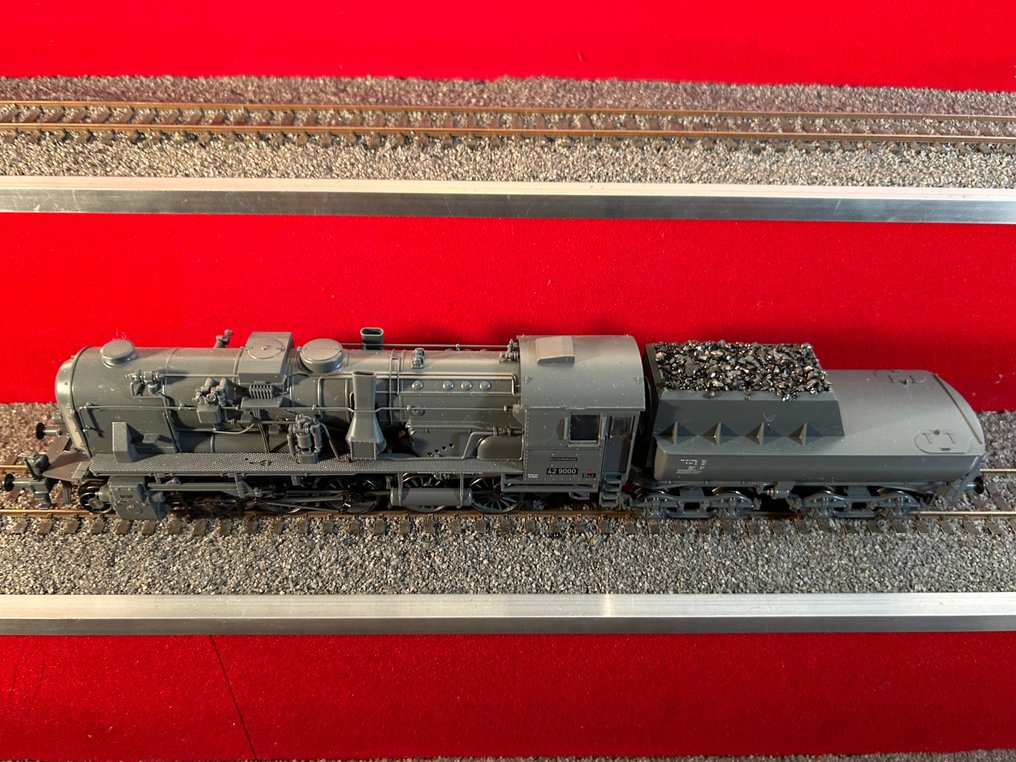 Märklin H0 - 39160 - Stoomlocomotief met tender (1) - Decapod BR 42 Franco en Costi periode III ...